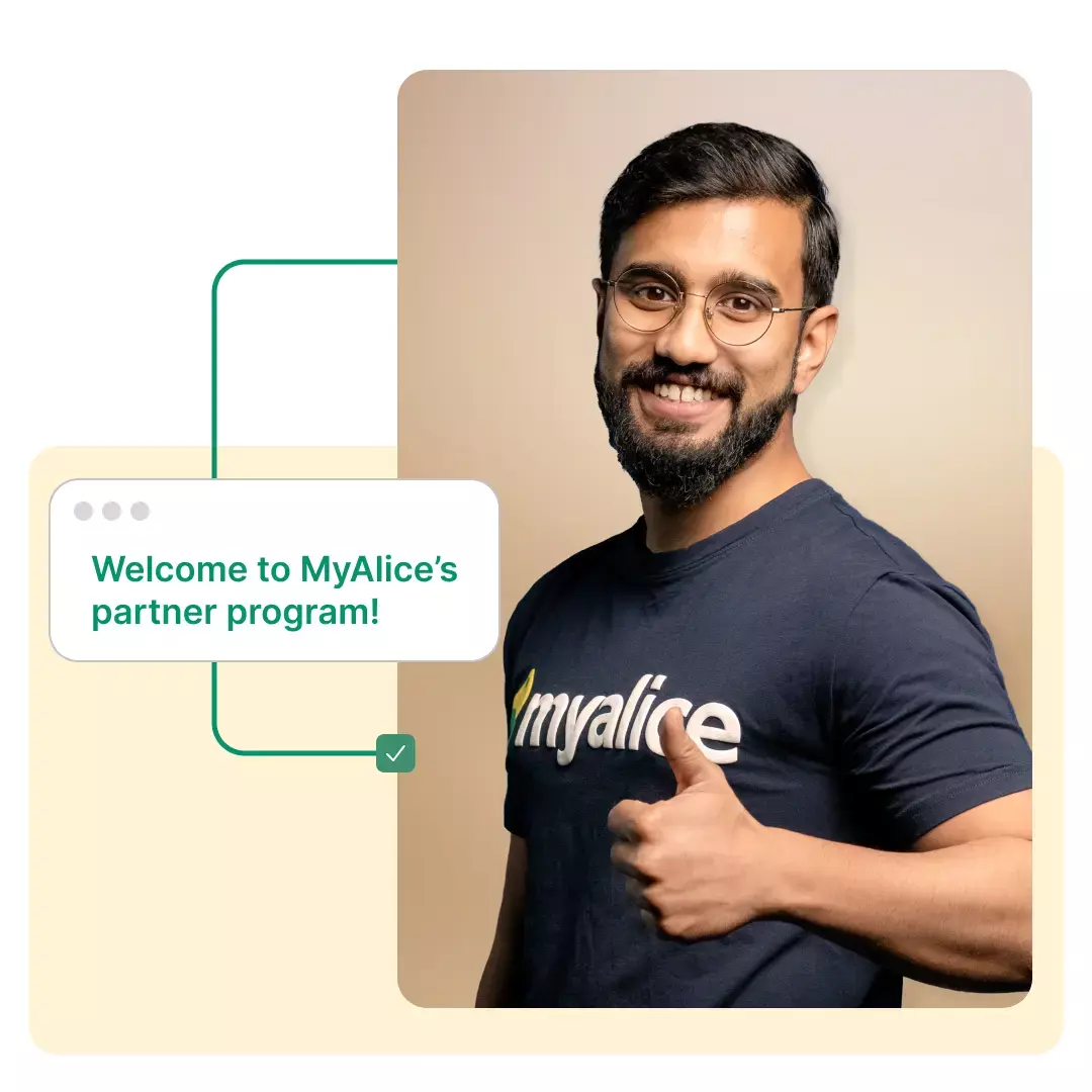 MyAlice - Join our partner program